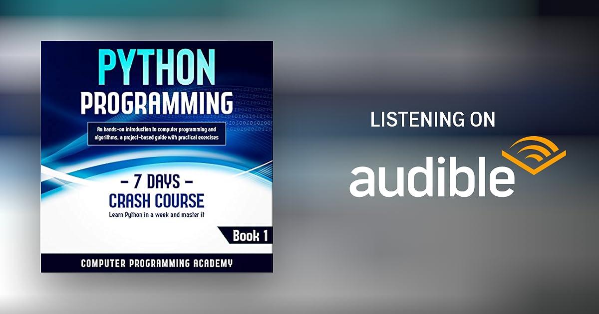Python Programming Audiobook Free With Trial